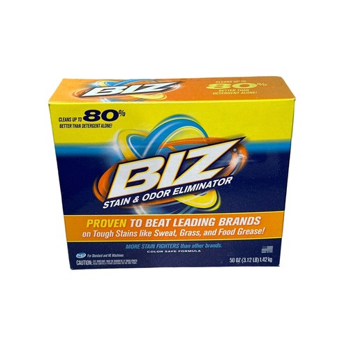Biz Detergent Stain and Odor Eliminator, 50 Oz | eBay
