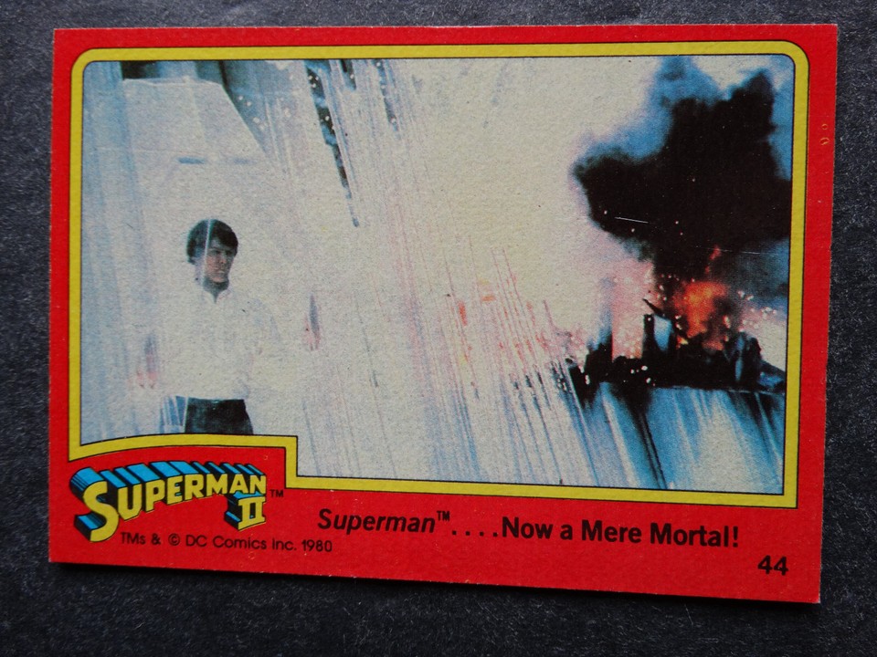 1980 Topps Superman II 2 Movie Trading Card Complete Your Set U You ...
