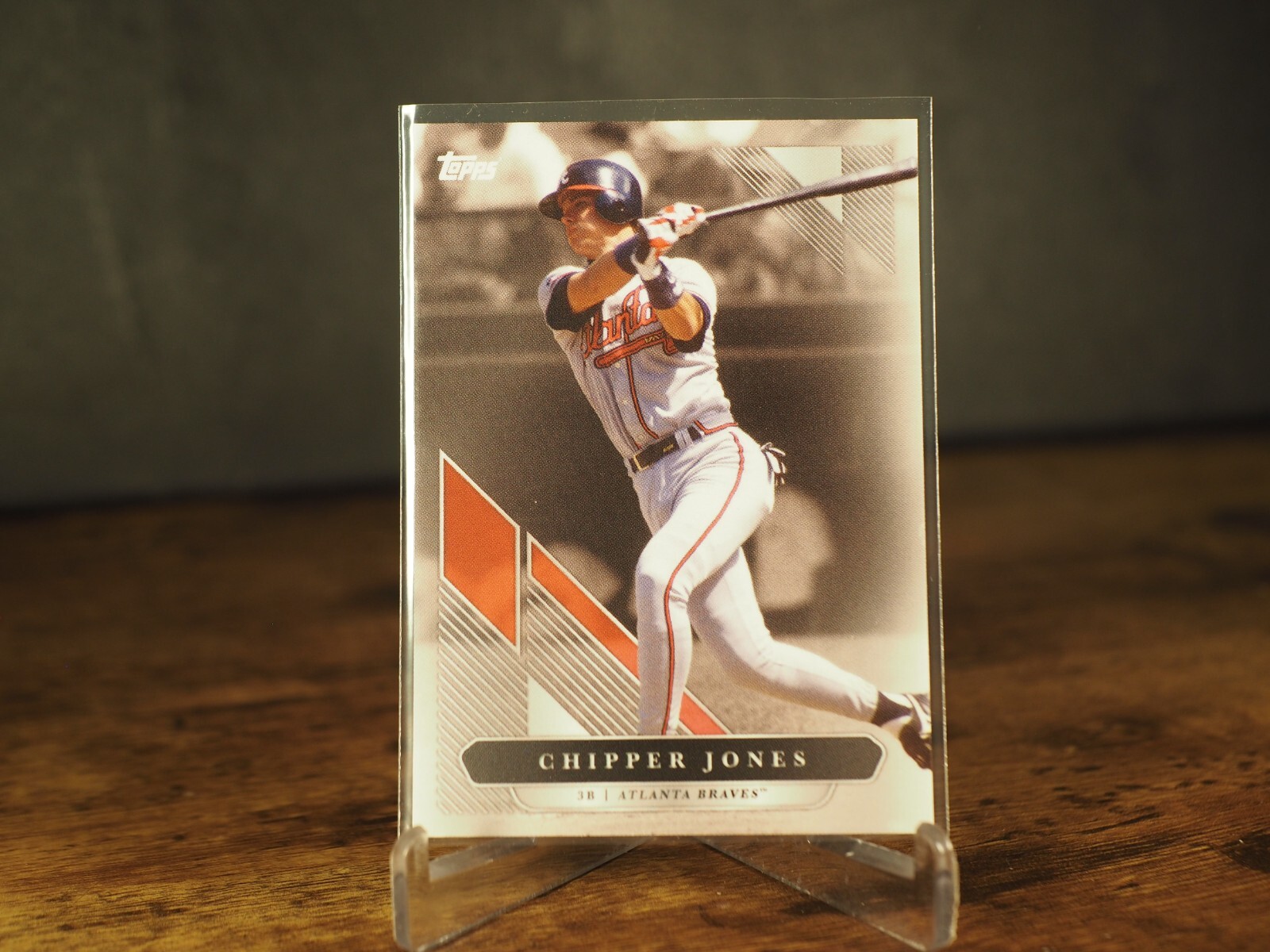 CHIPPER JONES 2021 Topps X Derek Jeter Captain's Crew Card #17 Braves ...