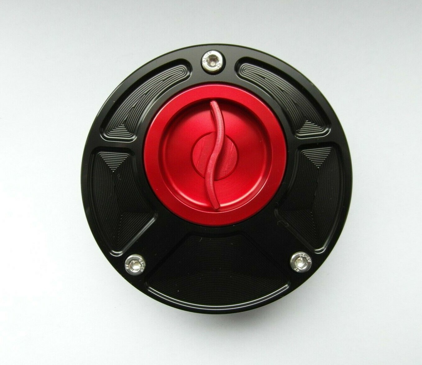 Yamaha YZF R1 RN32 RN49 Since 2015 Racing Fuel Tank Cap xp2 Black Red ...