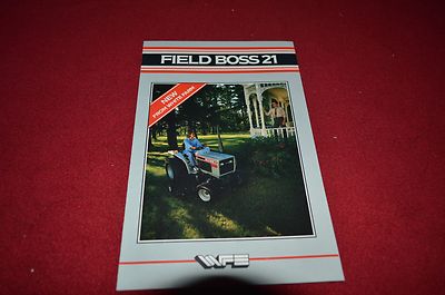 White Field Boss 21 Tractor Dealer's Brochure DCPA | eBay