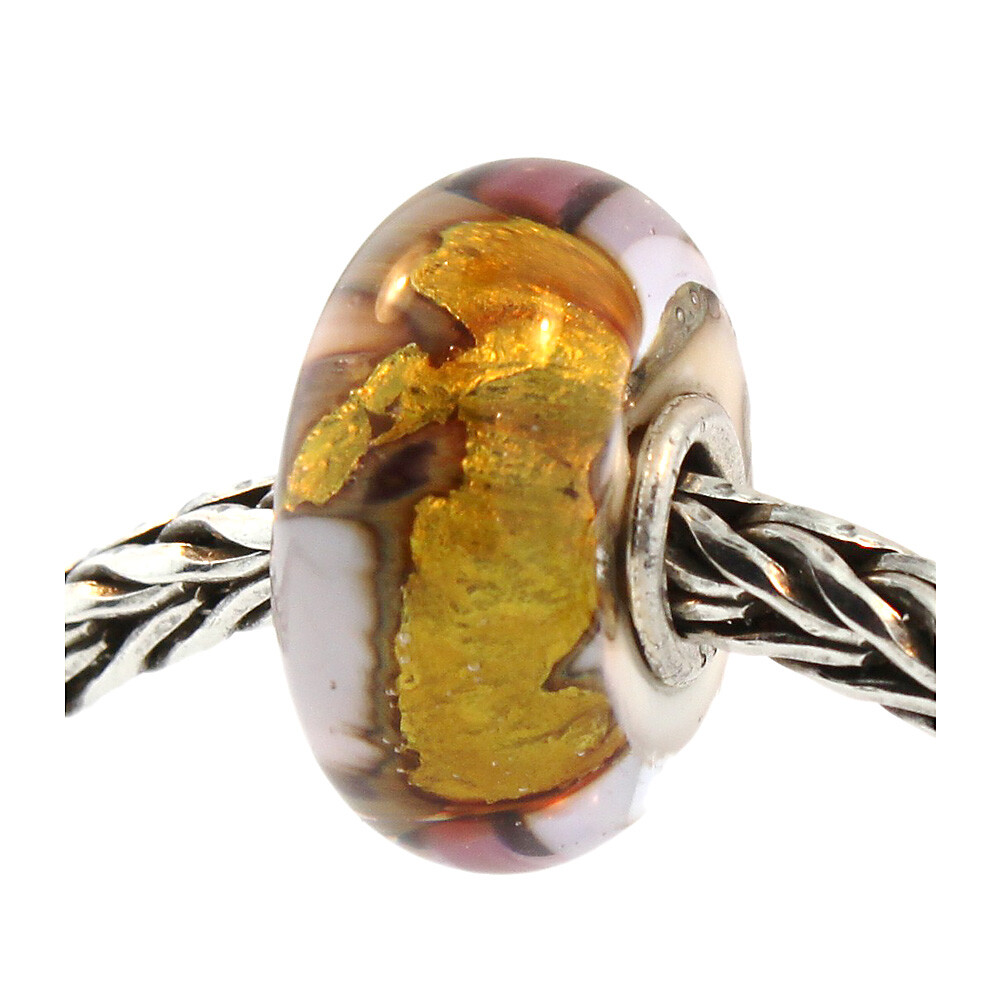 Authentic Trollbeads Glass 62010 Golden Cave :0 | eBay