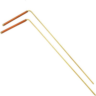 Treasure Hunting Tool 2PCS Brass Dowsing Rods for Water and Metal ...
