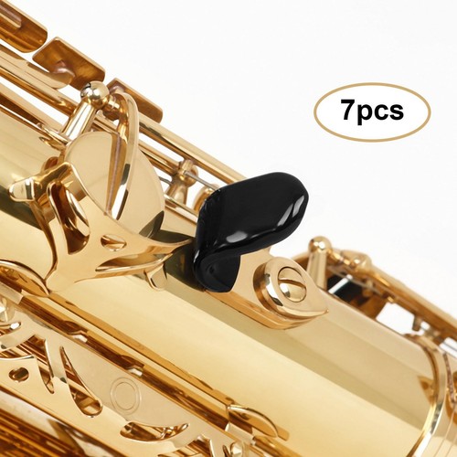 7 Pieces Saxophone Thumb Rest Silicone for Alto Soprano Musical ...