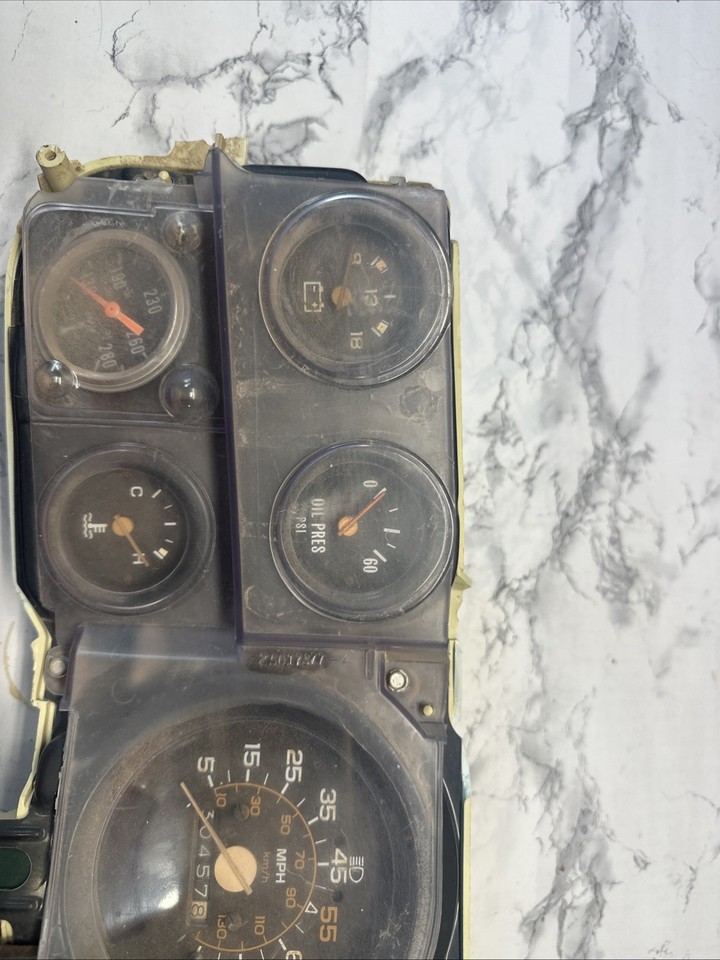 1973 -1987 Chevy Gmc truck OEM instrument dash cluster 304Kmiles | eBay
