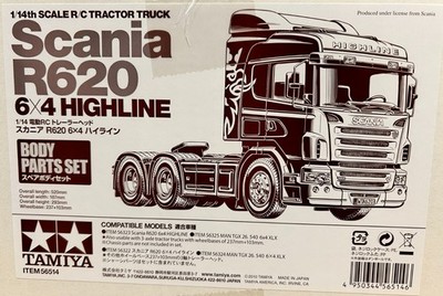Tamiya 56514 Scania R620 6x4 Highline Body Parts Set | eBay UK