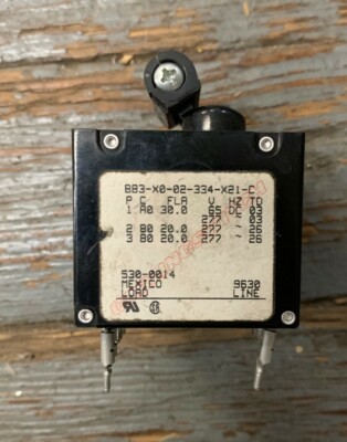 CARLINGSWITCH 883-X0-02-334-X21-C CIRCUIT BREAKER 277V 20A | eBay