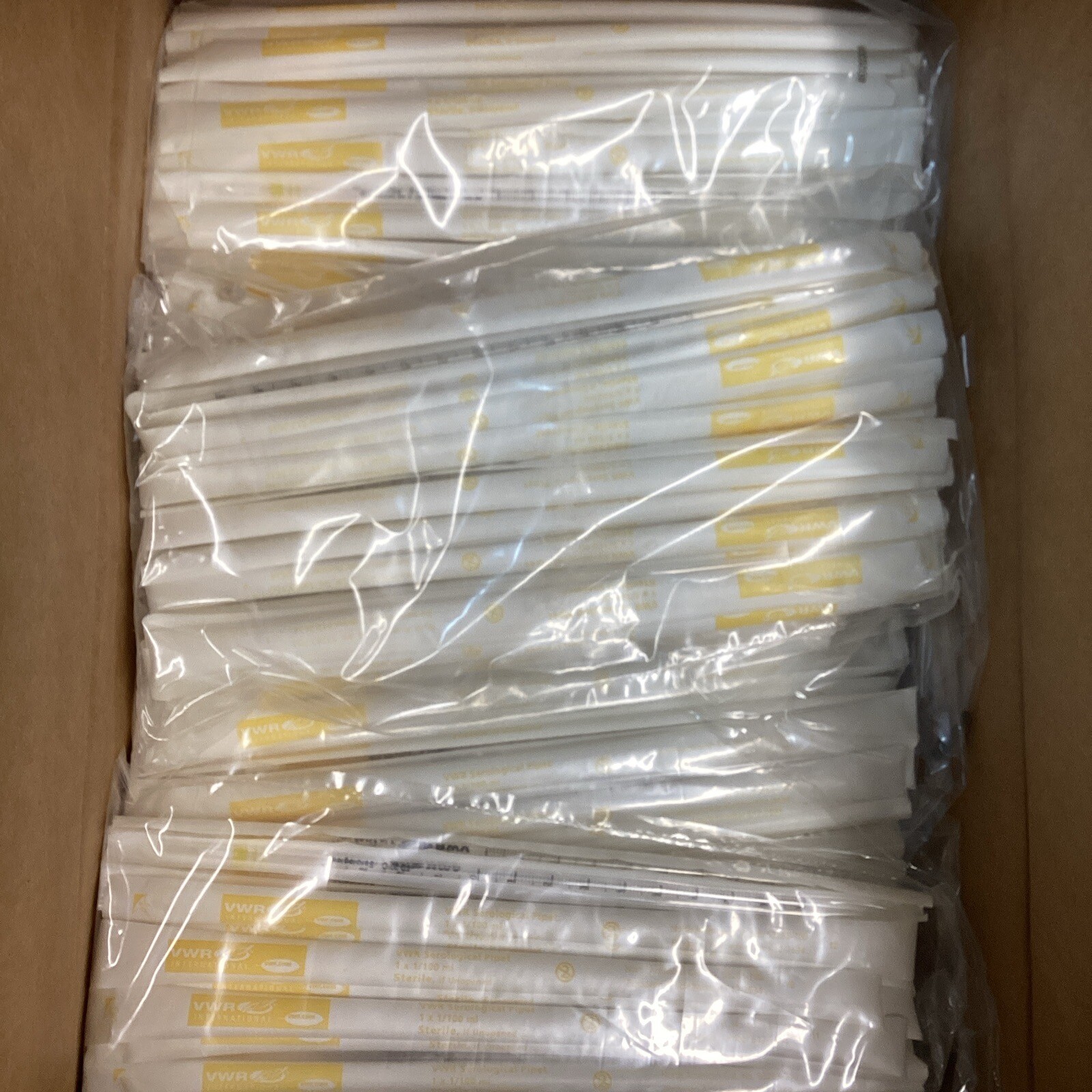Box Of 1000 VWR Serological Pipet 1x1/100ml Sterile Cat. No. 53283-700 ...