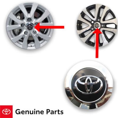 15 - 21 Toyota Land Cruiser 18 inch Alloy Wheel Chrome Center Cap OEM ...
