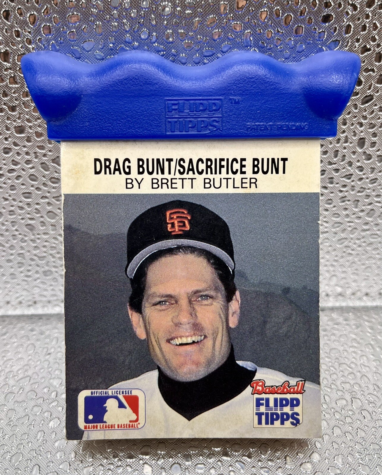 1989 Brett Butler San Francisco Giants Flipp Tipps Baseball Flip Book ...