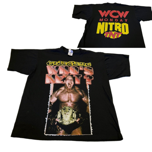 Single Stitch Goldberg Whos Next WCW Monday Nitro TNT… - Gem