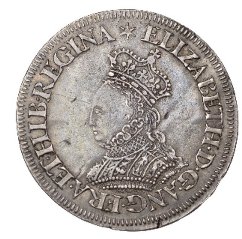 1558-1603 Elizabeth I Milled Shilling, large size, mm. Star, S 2590 ...