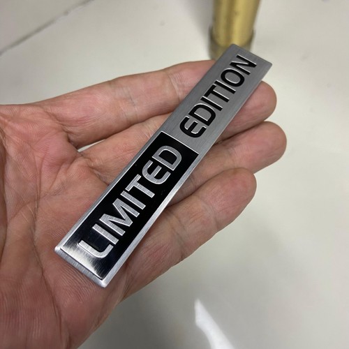 Metal Limited Edition Car Trunk Rear Fender Side Decal Sticker Badge ...