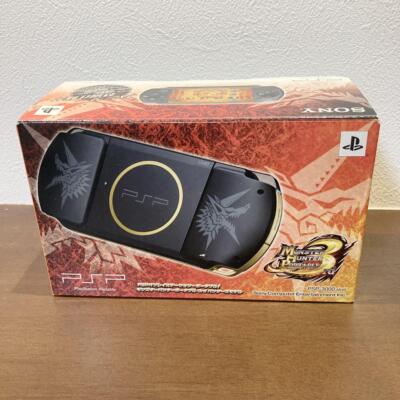 PSP-3000 Monster Hunter 3rd Limited Edition Console Set with Memory Card&Adapter | eBay