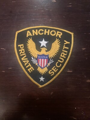 Security Officer Private Security Shoulder Patch(Security/Private Security) | eBay