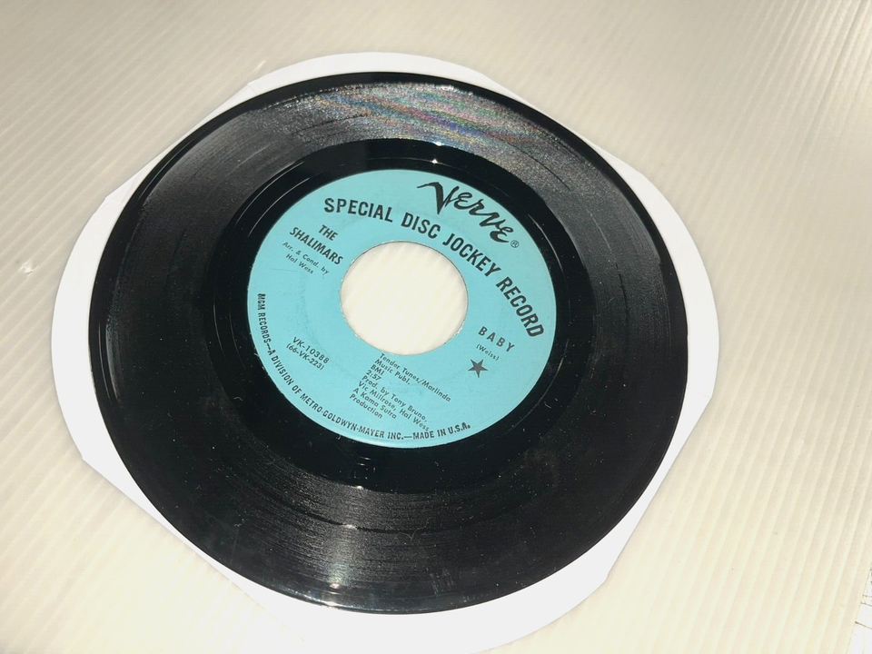 SHALIMARS Baby / Stop & Take A Look At Yourself PROMO 7" SINGLE 1966 ...