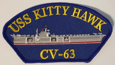 USS Kitty Hawk CV-63 Blue Patch (5 inch) | eBay