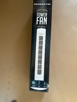 32-inch oscillation ovente tower fan | eBay