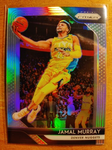 JAMAL MURRAY 2018 PANINI PRIZM SILVER CARD #62 DEN NUGGETS NBA FINALS ...