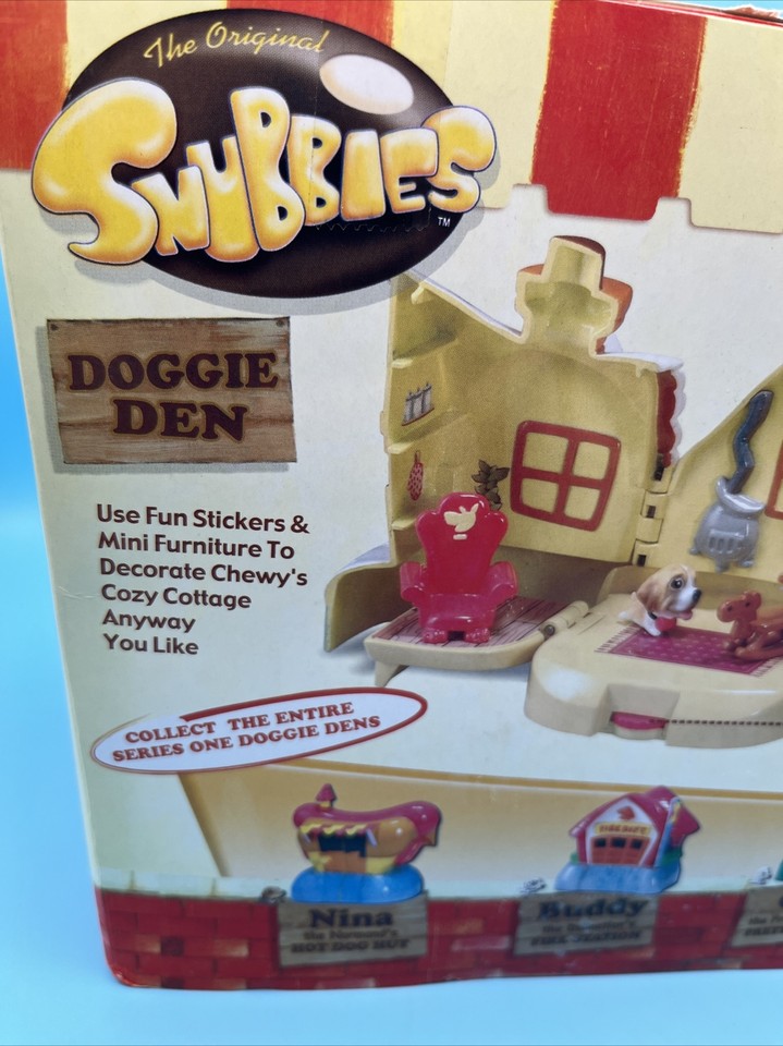 Dog House Playset Chewy St. Bernard Doggie Den Toy Snubbies Folding | eBay