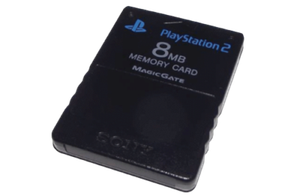 Genuine Black Playstation 2 PS2 8MB Memory Card Sony Original ...