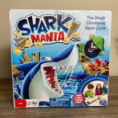 Shark Mania Spin Master Board Game Kids Family 778988068694 ...