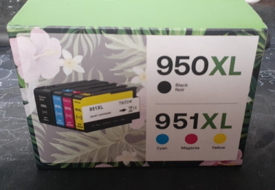 4PK ink HP 950XL 951XL OfficeJet Pro 8100 8600 8610 8615 8620 8630 8660 ...