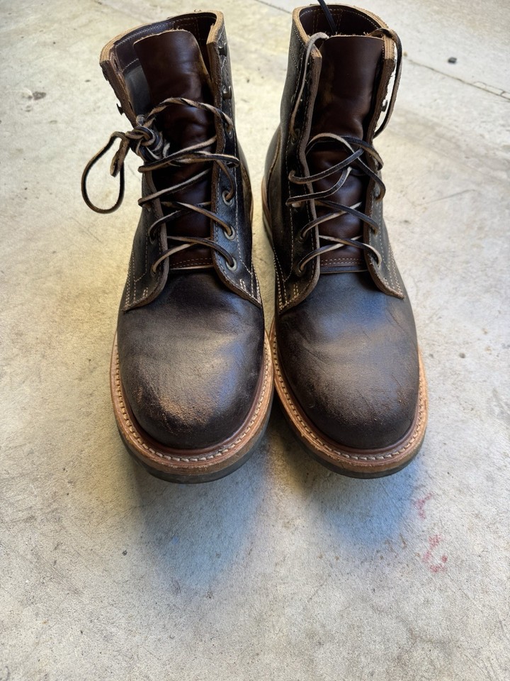 Truman Java Waxed Plain Toe Boot | eBay