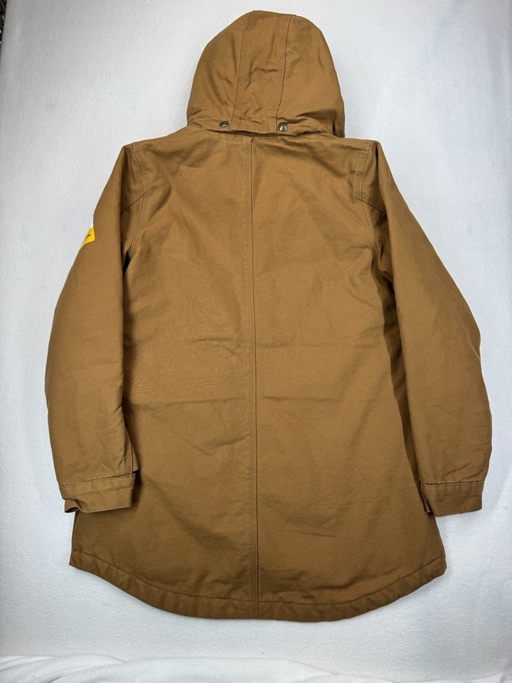 Carhartt Women’s Loose Fit Weathered Duck Coat Brown Small NWT | eBay