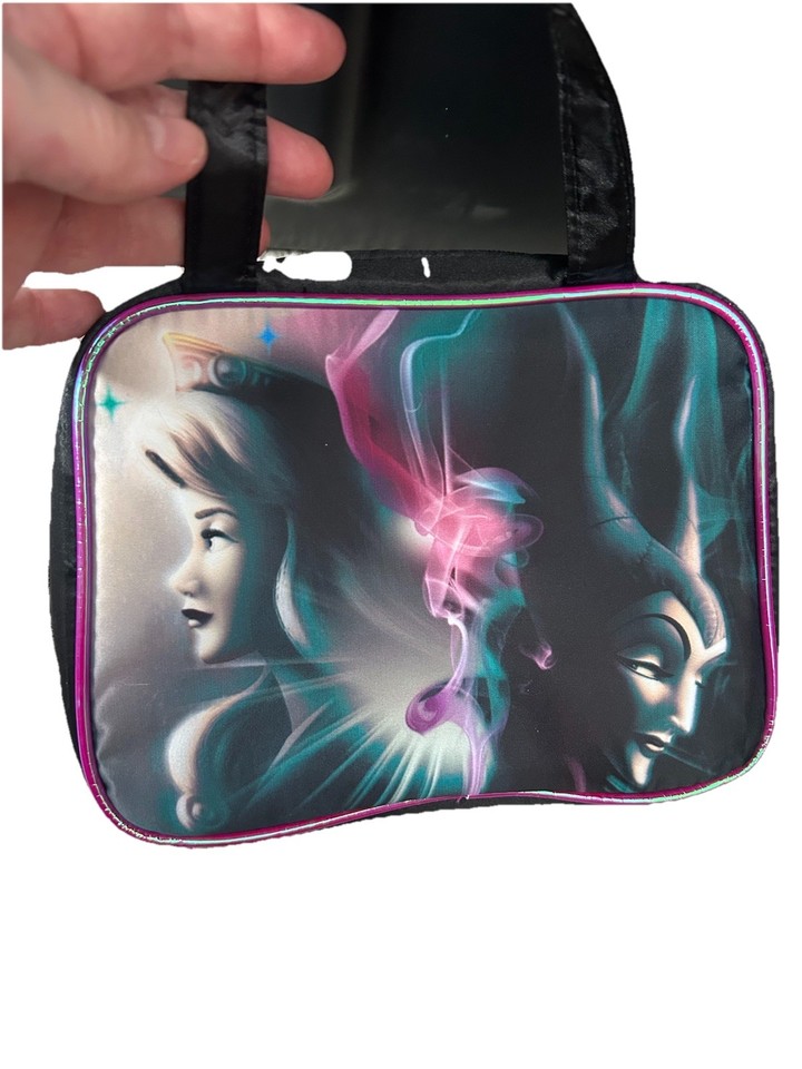 Soho Disney Good Vs. Evil Let the Drama Begin Bag Makeup Bag or purse w ...