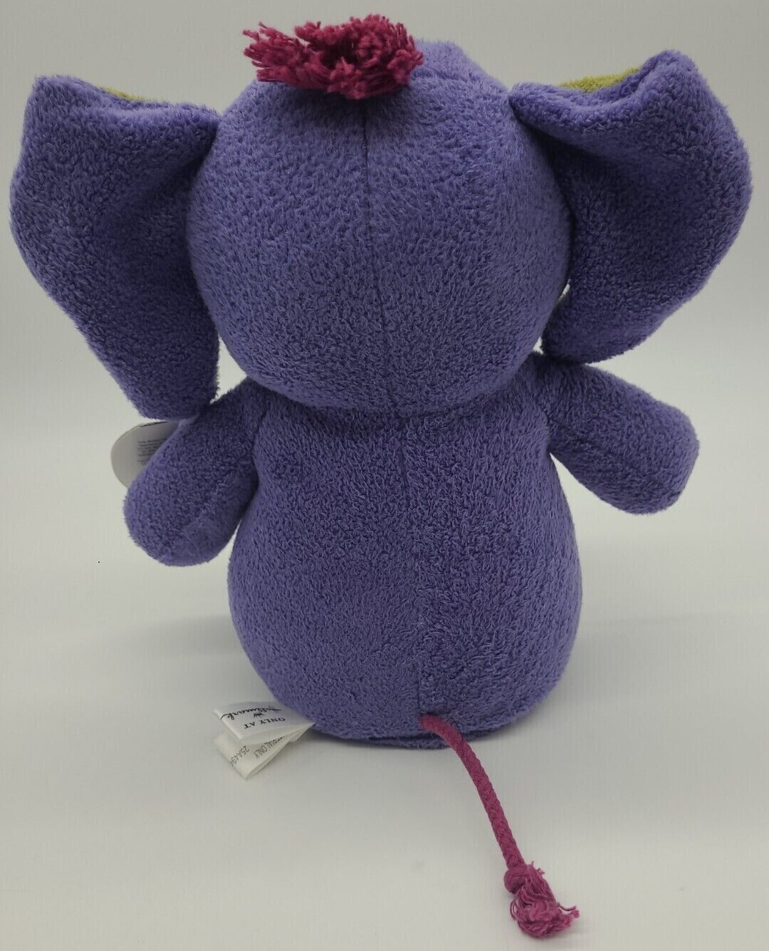 HALLMARK ELEPHANT TOTALLY TICKLISH TICKLE HERE & LAUGH STUFF ANIMAL NEW ...