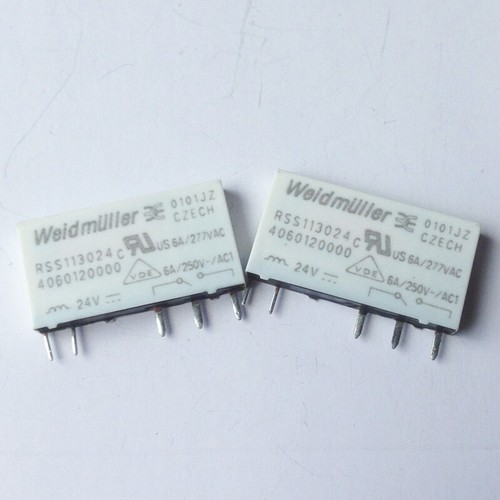 5Pcs Weidmuller RSS113024 4060120000 Power Relay 24VDC 5 Pins | eBay