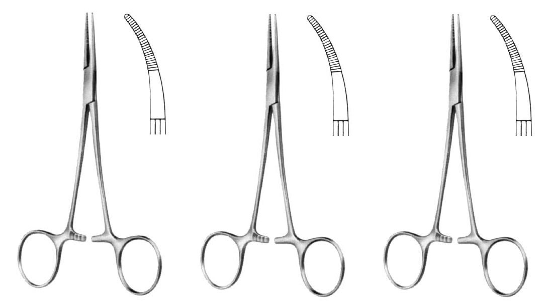 Providence Hospital Artery Forceps Curved 14cm 5.5" Medical Surgical | eBay