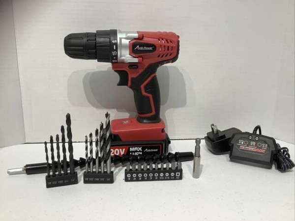 Avid Power MW316 20V Cordless Drill Set for sale online | eBay