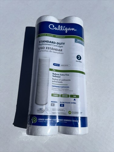 Culligan P5 Whole House Sediment Water Filter 5 Micron 2 / Pack Premium ...