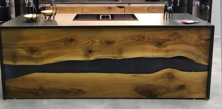 Epoxy Kitchen Table ,Custom Wood Epoxy Cabinet ,Unique River Epoxy ...