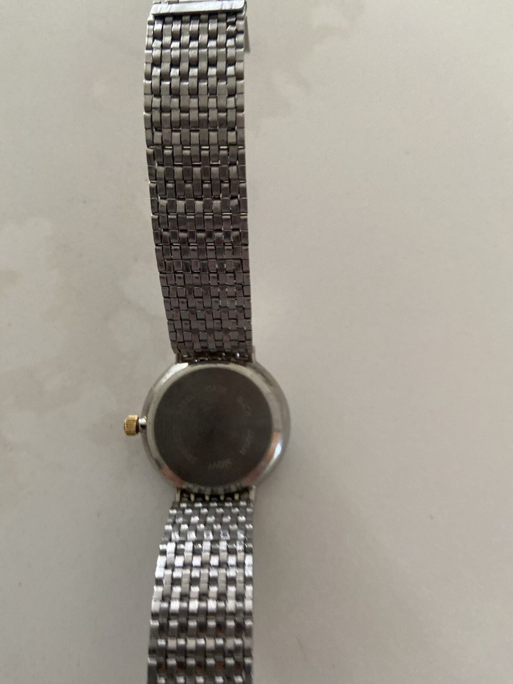 Vintage Fondini Unisex Dual Gold Tone Roman Dial Quartz Watch New ...