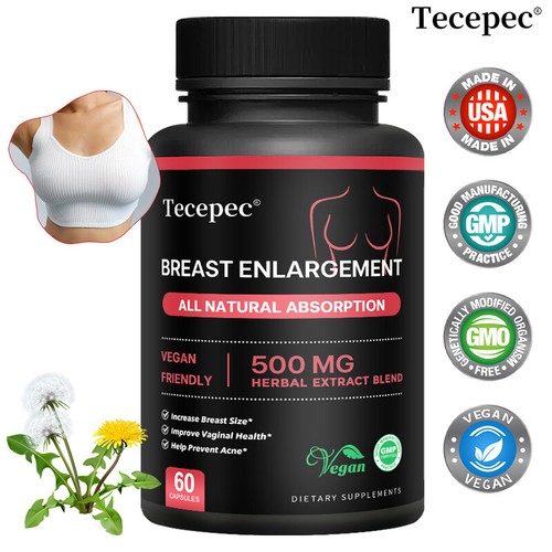 Breast Enhancement & Estrogen Supplement Bigger Bust Women Female Chest ...