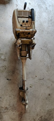 Clinton J9 1000 5hp Outboard Boat Motor Parting Out