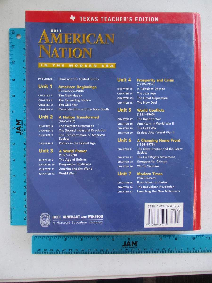 Holt American Nation Textbook