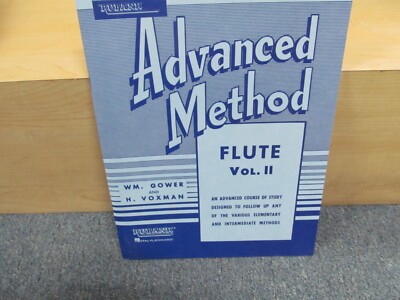 Rubank Advanced Method Flute Vol. II | eBay