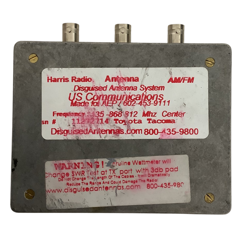 Harris Disguised Radio Antenna Component Full Spectrum 135-868 AEP 602 ...