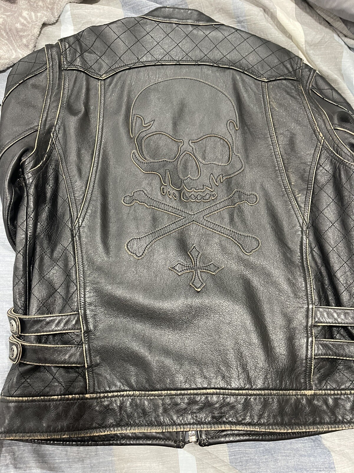 AFFLICTION LEATHER LIMITED EDITION JACKET/SZ XL | eBay