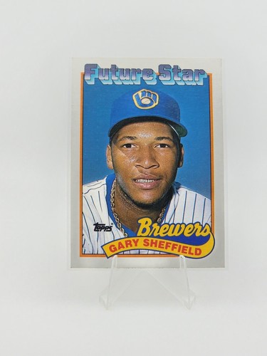 1989 Topps Gary Sheffield Rookie Card #343 Extremely Rare, Mint | eBay