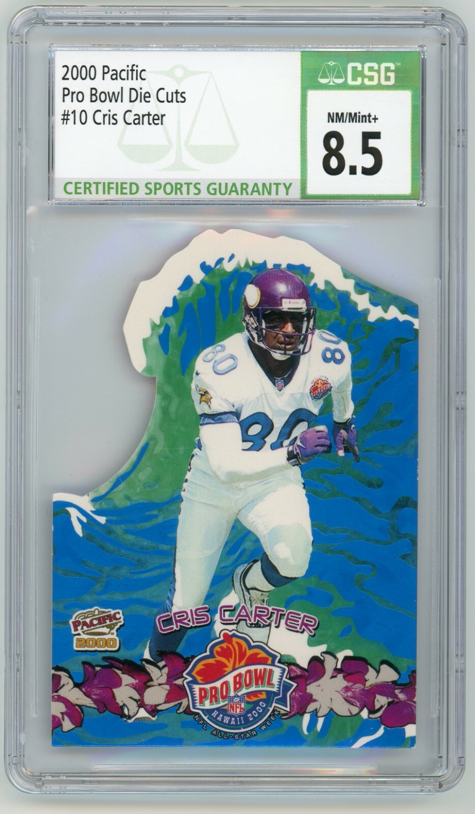 2000 Pacific - Pro Bowl Die-Cuts Cris Carter #10 for sale online | eBay
