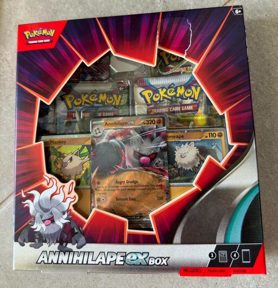 Annihilape ex Collection Box Scarlet & Violet Pokemon TCG New Sealed ...