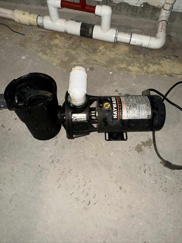 Hayward Power-FLO II Pump S48K2A2A8 HP 3/4 3450 RPM 115 Volts | eBay