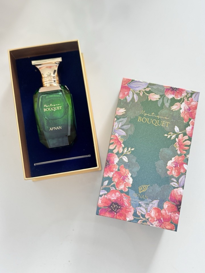 AFNAN MYSTIQUE BOUQUET EAU DE PARFUM SPRAY FOR WOMEN 2.7 Oz / 80 ml ...