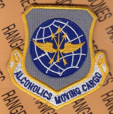 USAF Air Force Air Movement Command AMC Alcoholics Moving Cargo ~3.25 ...