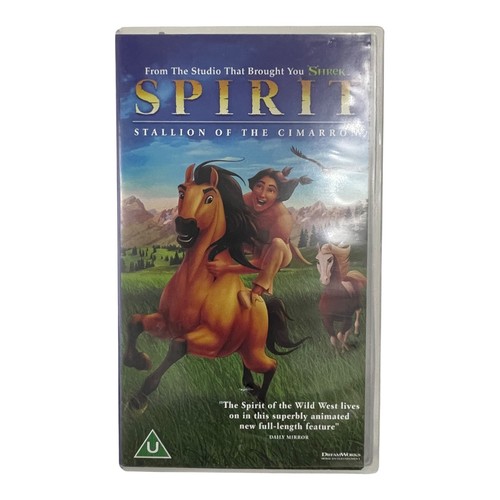 Spirit: Stallion of the Cimarron (2002) VHS - DreamWorks Animation ...